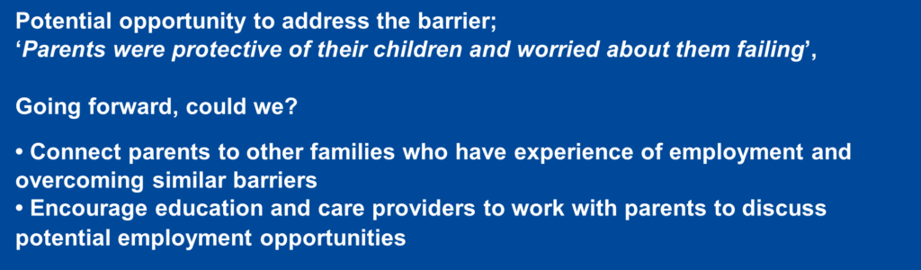 Employment experiences for people with learning disabilities and autism